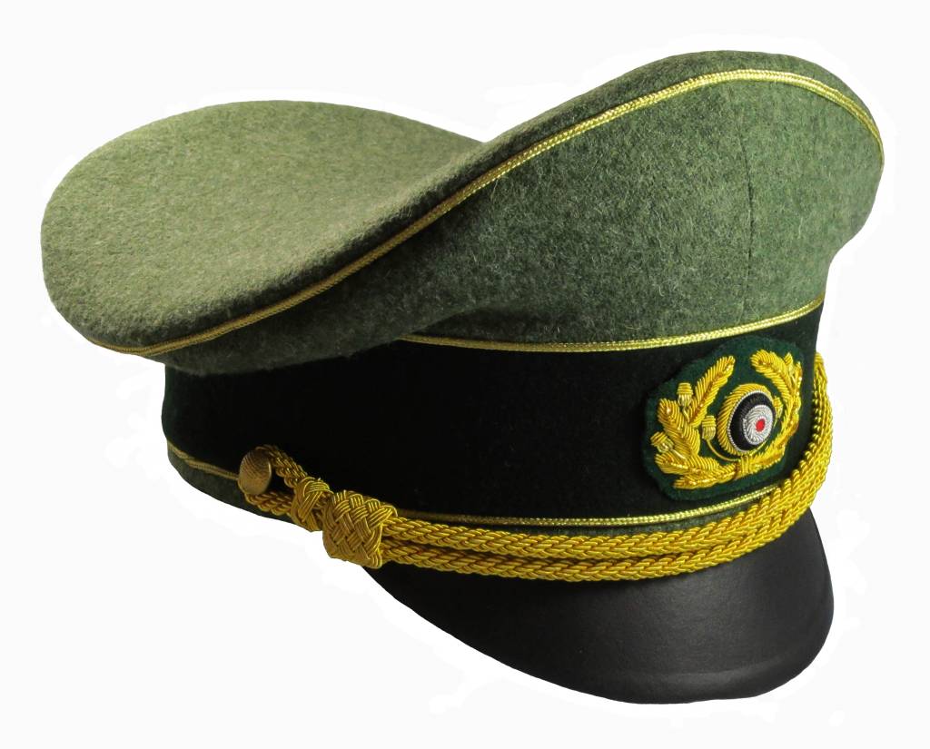 WWII German Heer General Schirmmütze, Visor Hat